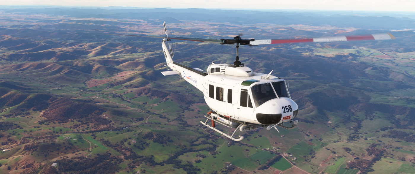 Taog's Hangar UH-1H VH-OXU NSW Helicopters for Microsoft Flight ...