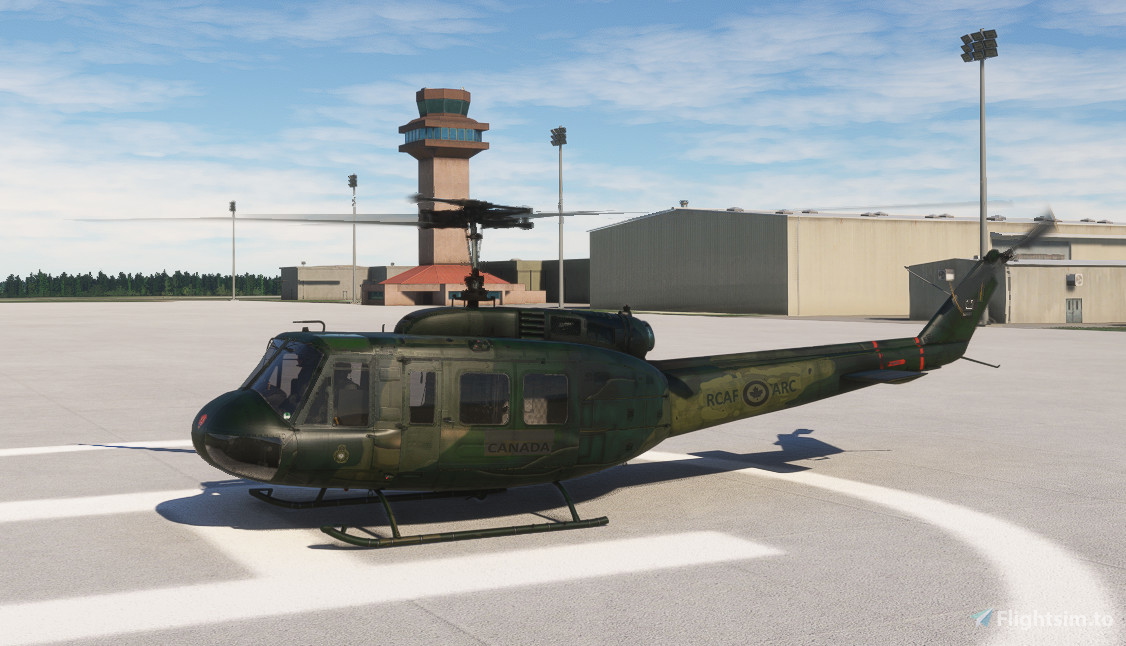 TAOG's Hangar UH-IH Iroquois RCAF for Microsoft Flight Simulator | MSFS