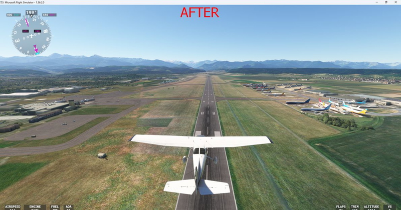 Tarbes–Lourdes–Pyrénées Airport LFBT for Microsoft Flight Simulator | MSFS