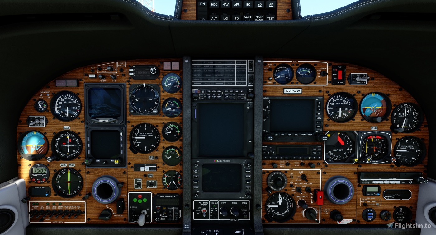 TBM 850 Panel Mod Pack for Microsoft Flight Simulator | MSFS
