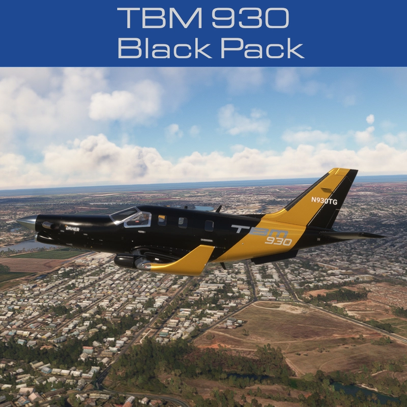 Daher TBM 930 Liveries for Microsoft Flight Simulator | MSFS