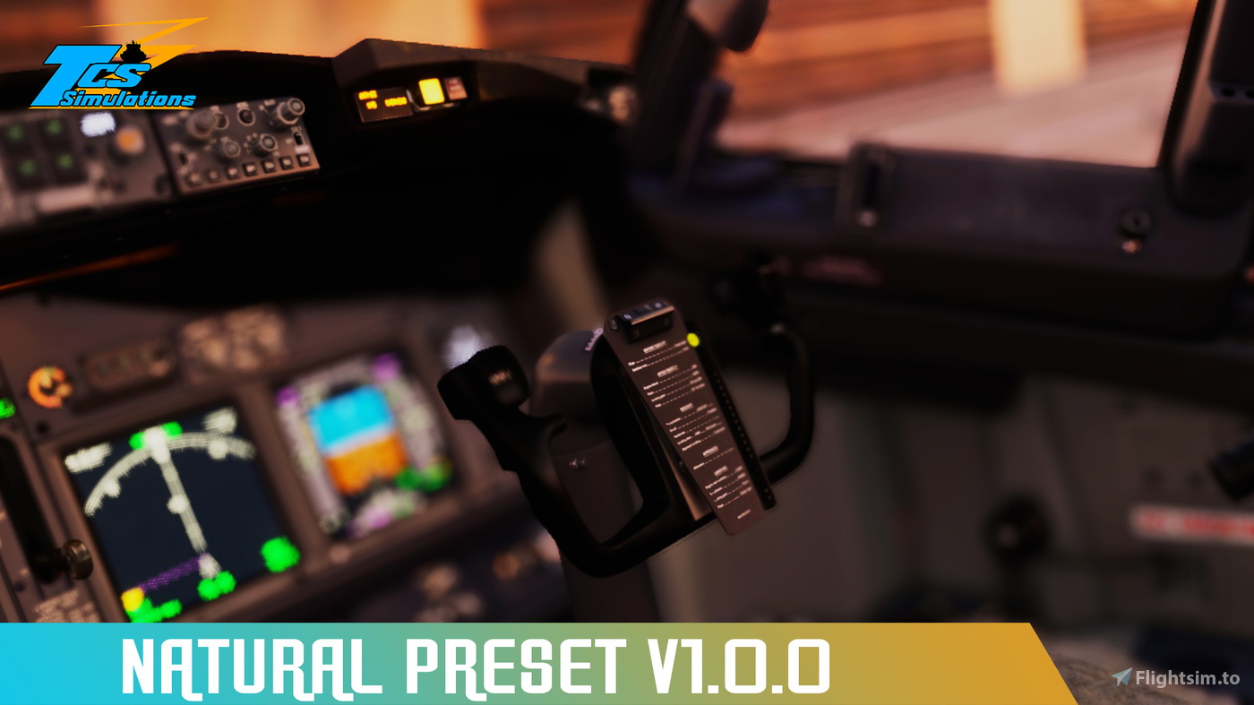 (TCS_Simulations) Natural Reshade Preset for Microsoft Flight Simulator ...