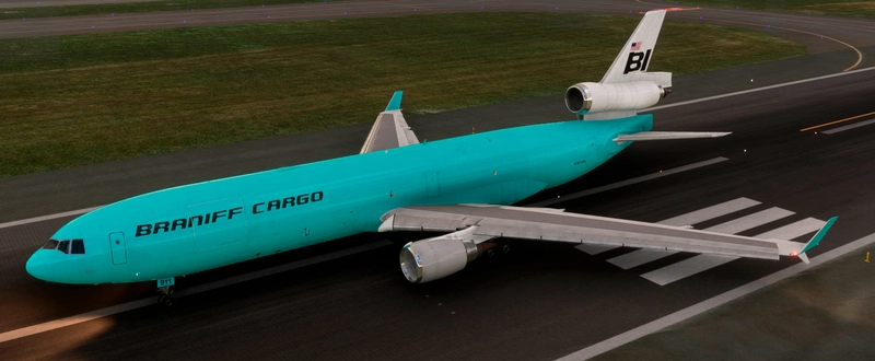 TDFi MD-11F (GE) Braniff Cargo Pack for Microsoft Flight Simulator | MSFS