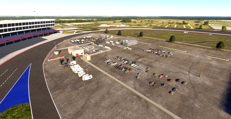 TEXAS MOTOR SPEEDWAY INFIELD CARE CENTER for Microsoft Flight Simulator ...