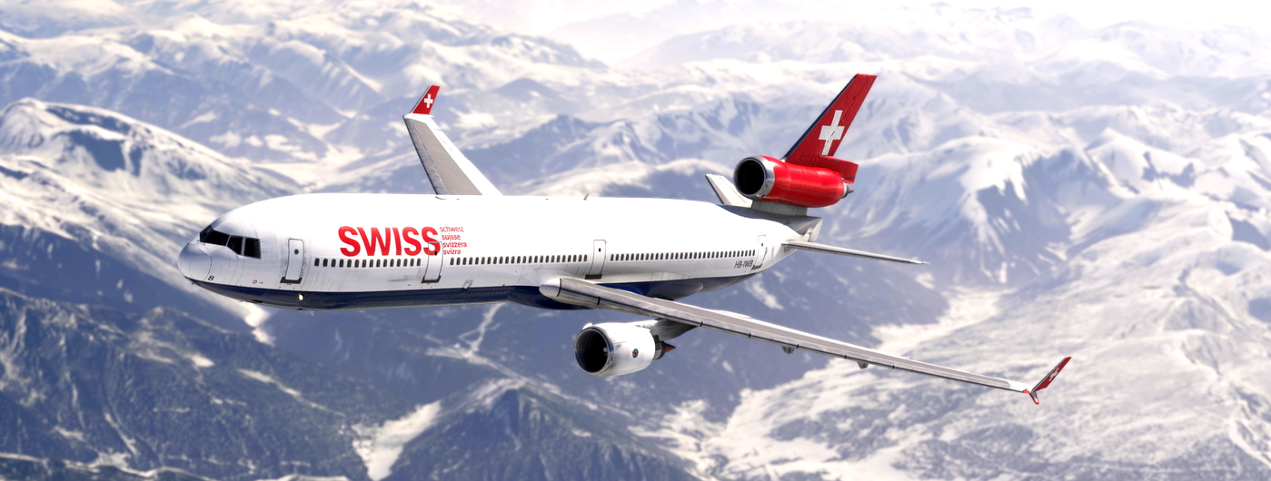 TFDi Design MD-11 | Swiss | HB-IWB for Microsoft Flight Simulator | MSFS