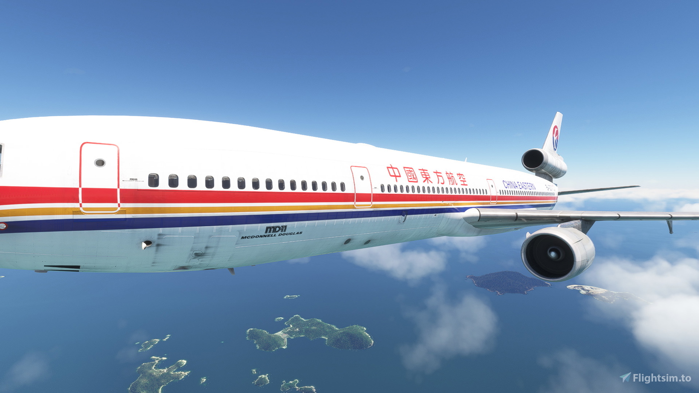 TFDi Design MD-11 China Eastern Airlines Fleet 对于 Microsoft Flight ...
