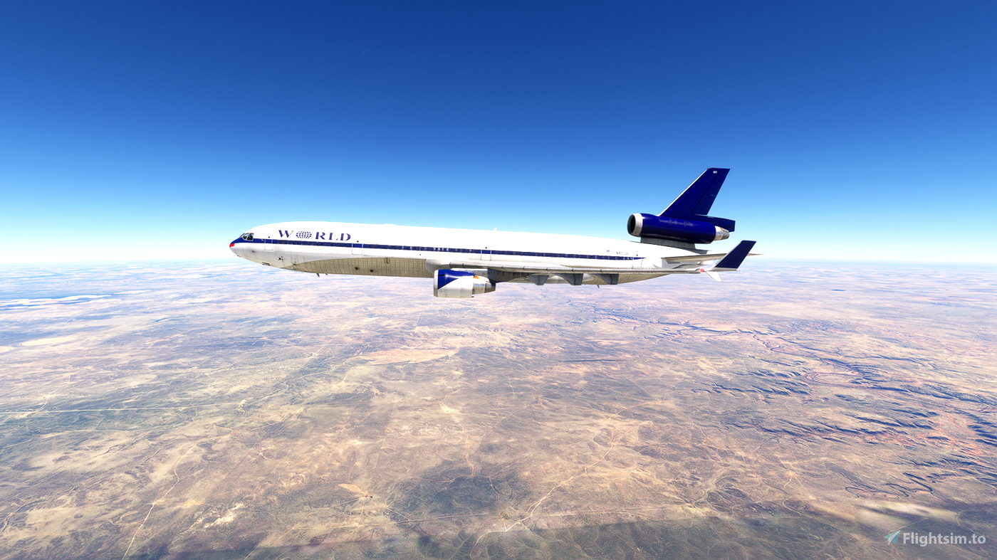 TFDi Design MD-11 w/ cabin Delta - World Airways Hybrid (N801DE) for ...