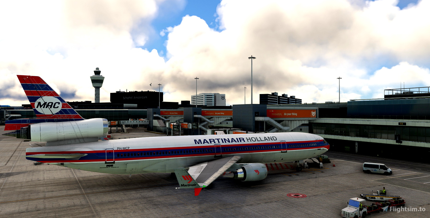 TFDi Design MD-11 Martinair Retro Fictional [PH-MCP] pour Microsoft ...
