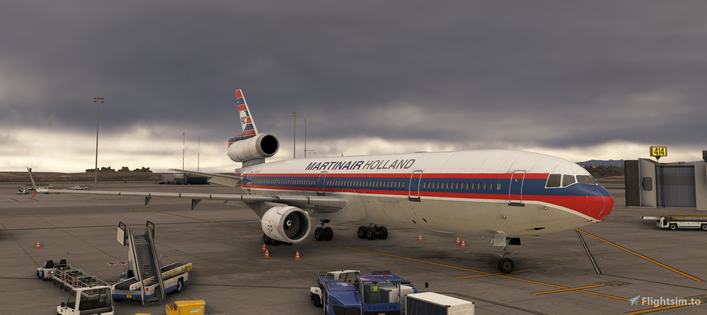TFDi Design MD-11 Martinair Retro Fictional [PH-MCP] for Microsoft ...