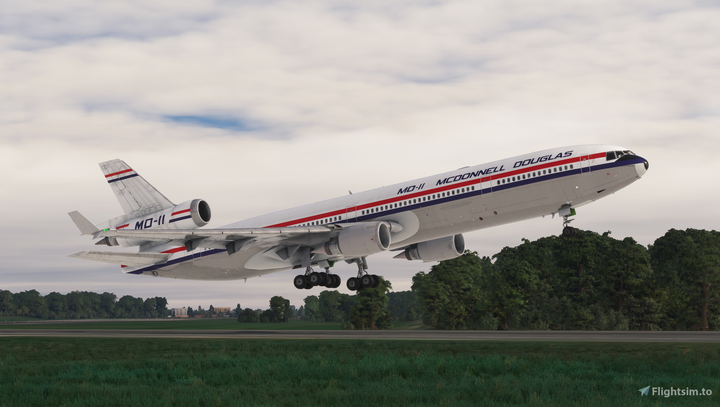TFDi Design MD-11 McDonnell Douglas | N211MD (Fictional) 对于 Microsoft ...