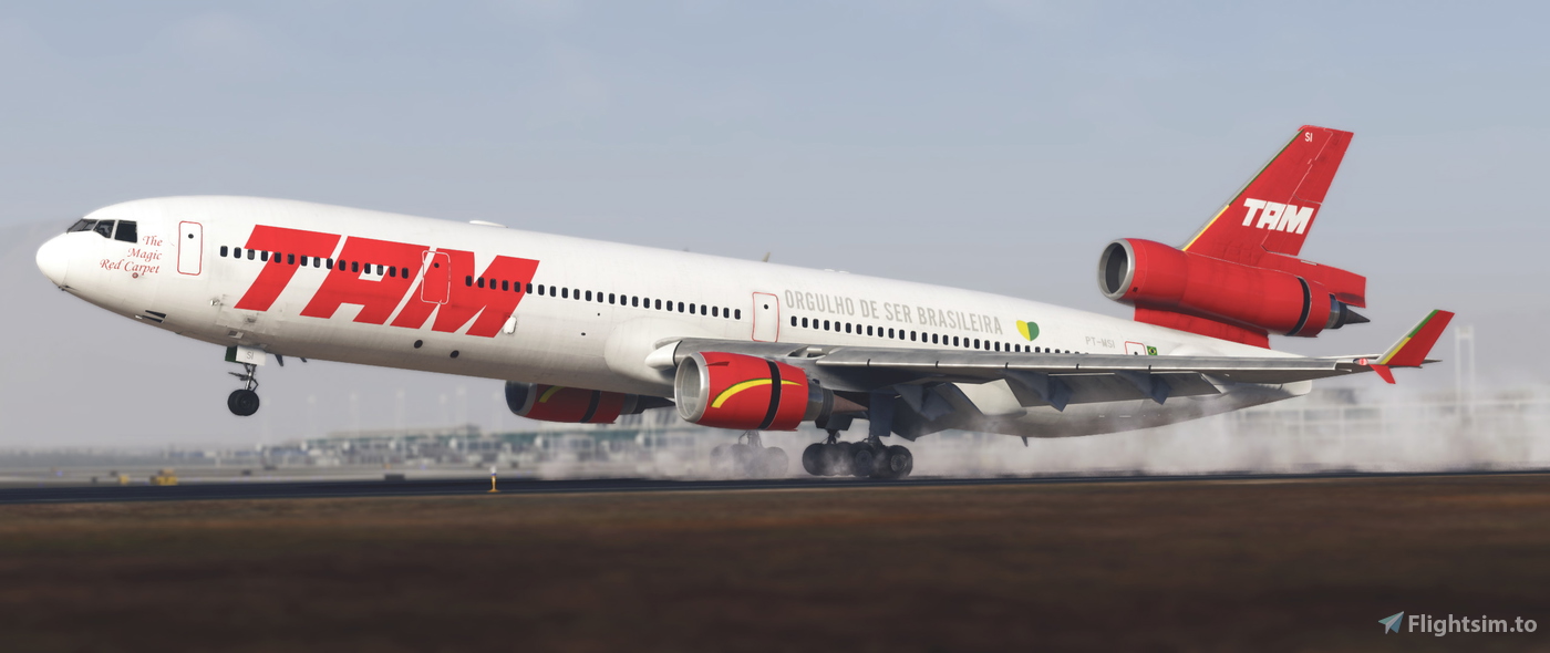TFDi Design MD-11 TAM PT-MSI for Microsoft Flight Simulator | MSFS