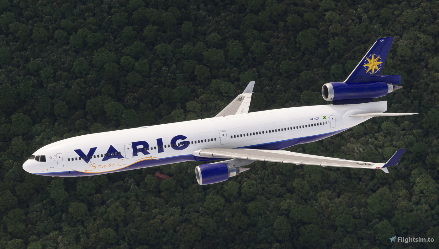 TFDi Design MD-11 Varig | PP-VQH for Microsoft Flight Simulator | MSFS