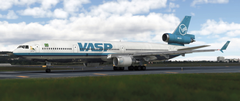 TFDi Design MD-11 VASP PP-SPL for Microsoft Flight Simulator | MSFS