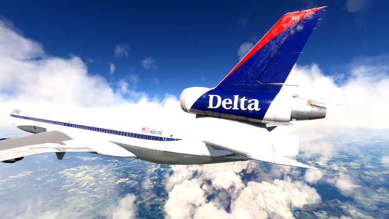 TFDi Design MD-11 w/ cabin Delta Air Lines Fleet - Interim Design for ...