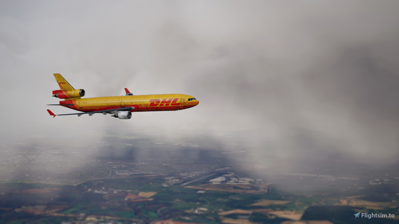 TFDi Design MD-11F | DHL | D-DHHL (Fictional) for Microsoft Flight ...