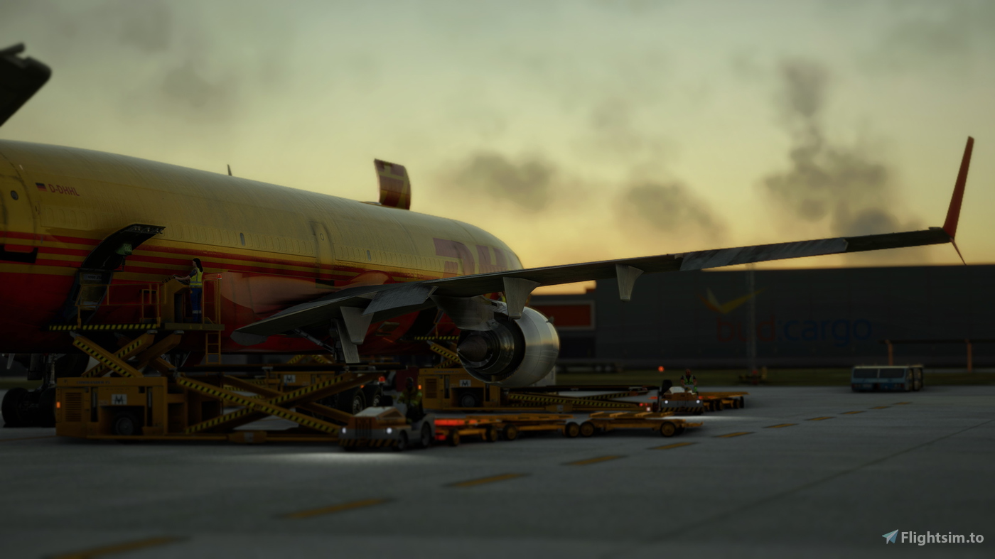 TFDi Design MD-11F | DHL | D-DHHL (Fictional) for Microsoft Flight ...