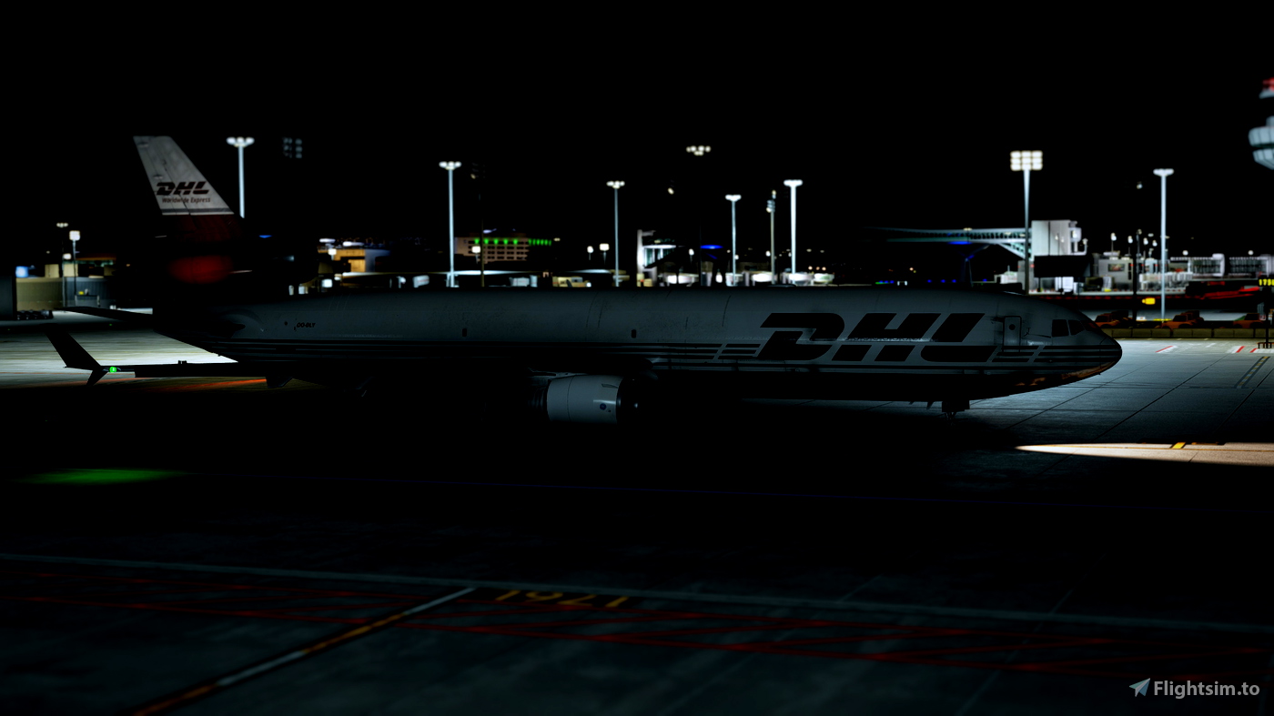 TFDi Design MD-11F | DHL Worldwide Express Old Livery from OO-DLY ...