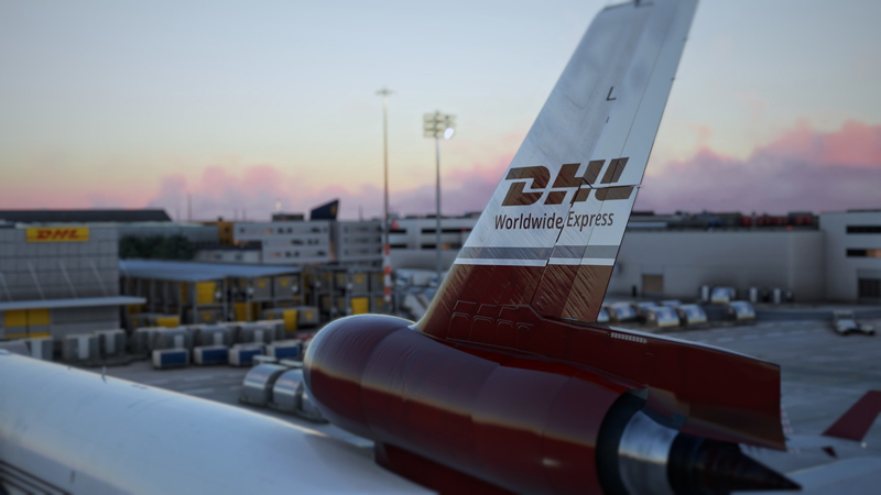 TFDi Design MD-11F | DHL Worldwide Express Old Livery from OO-DLY ...