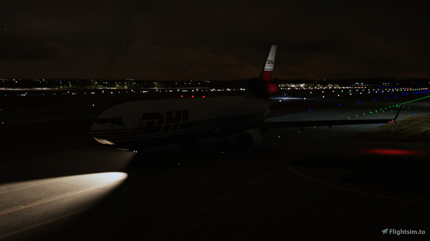 TFDi Design MD-11F | DHL Worldwide Express Old Livery from OO-DLY ...