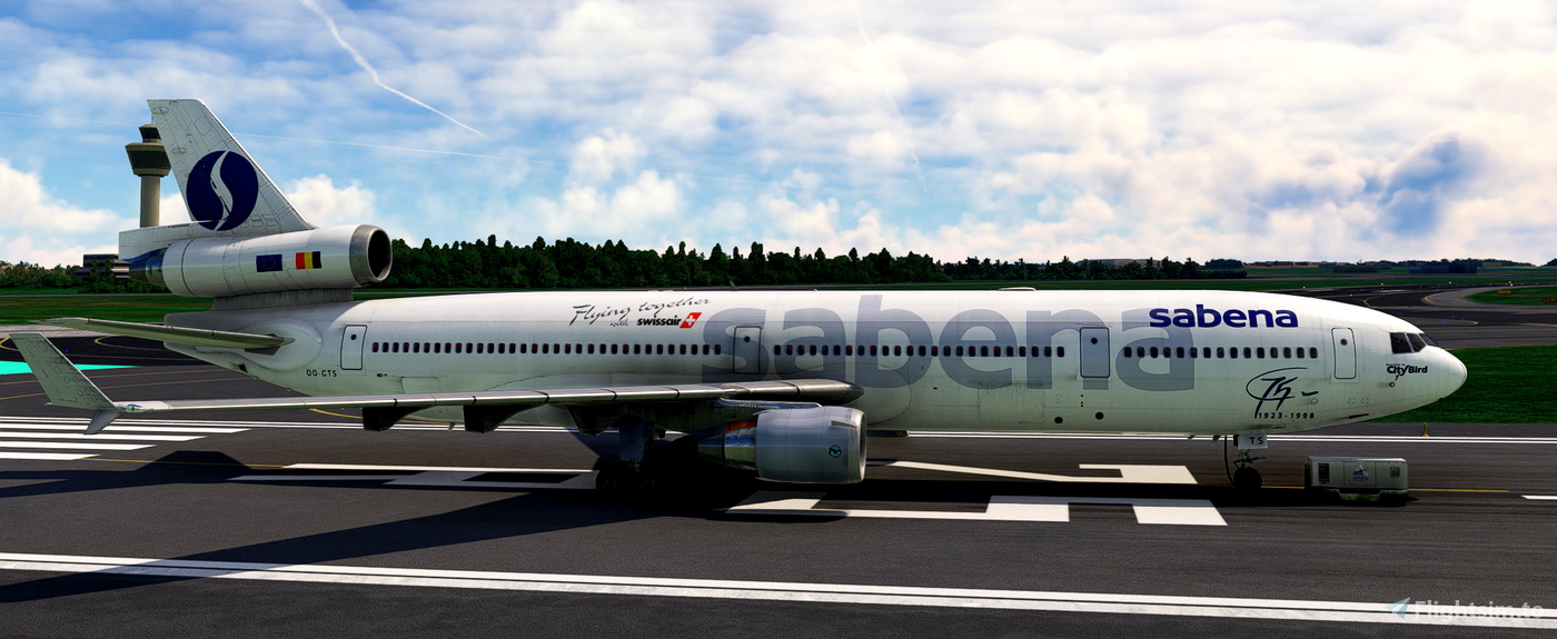 TFDI MD-11 PW Sabena 75 YEAR [OO-CTS] for Microsoft Flight Simulator | MSFS