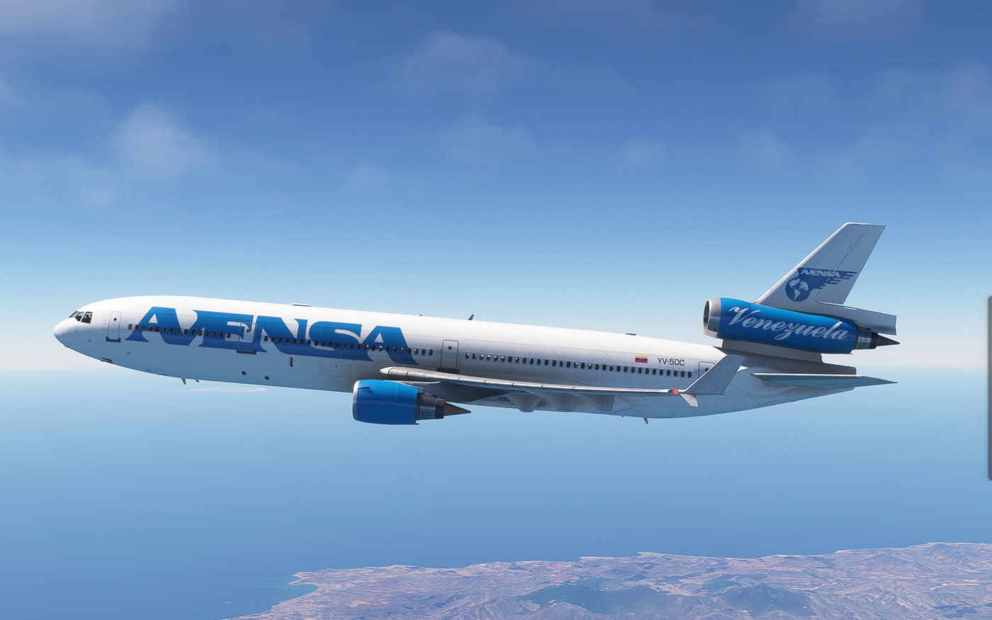 TFDi MD-11 AVENSA (YV-50C) for Microsoft Flight Simulator | MSFS