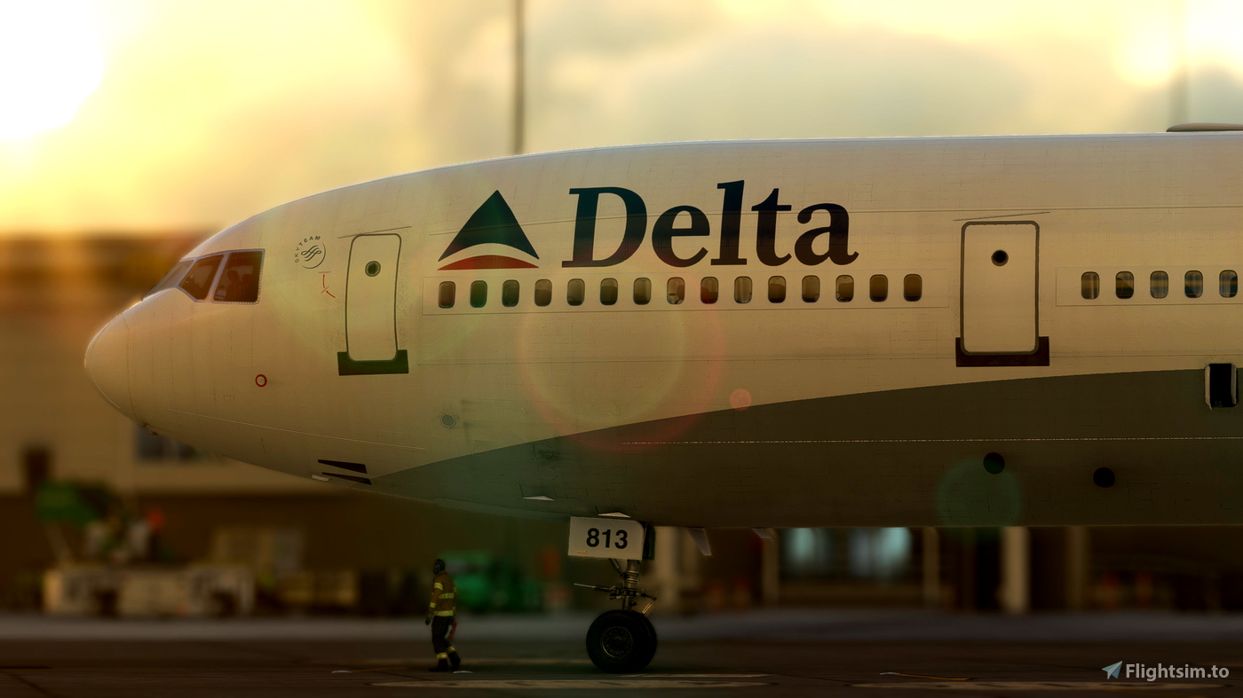 TFDi MD-11 Delta 'Colors in Motion' (N813DE) for Microsoft Flight ...