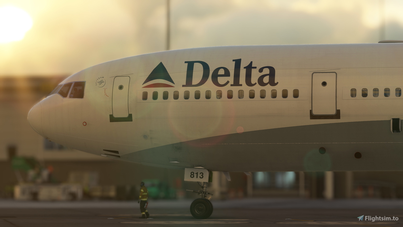 TFDi MD-11 Delta 'Colors in Motion' (N813DE) for Microsoft Flight ...