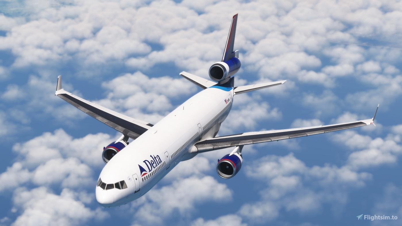 TFDi MD-11 Delta 'Colors in Motion' (N813DE) for Microsoft Flight ...
