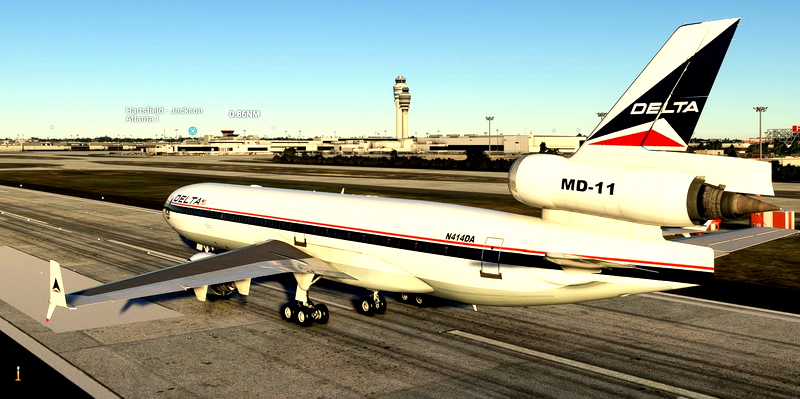 TFDi MD-11 - Delta Widget für Microsoft Flight Simulator | MSFS