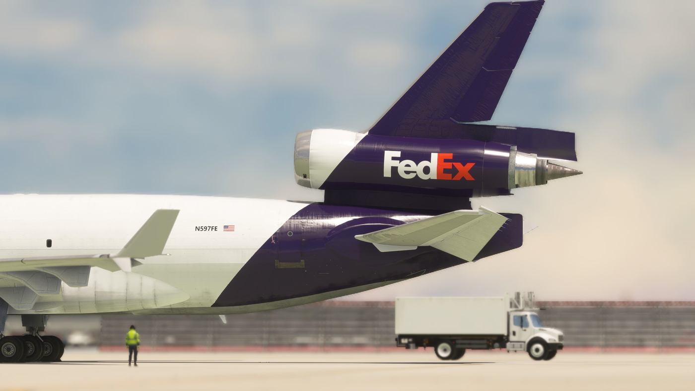 TFDI MD-11 FEDEX N597FE für Microsoft Flight Simulator | MSFS