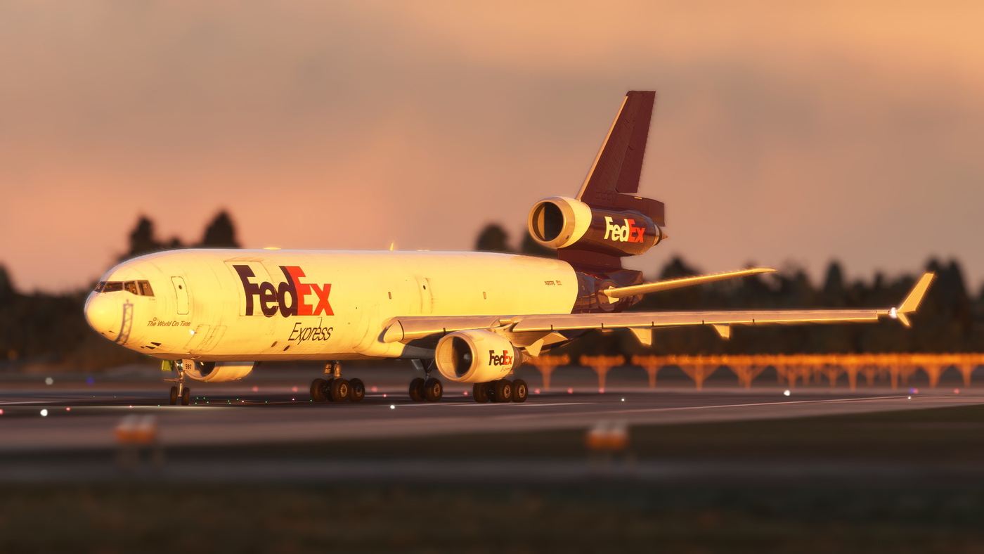 TFDI MD-11 FEDEX N597FE für Microsoft Flight Simulator | MSFS