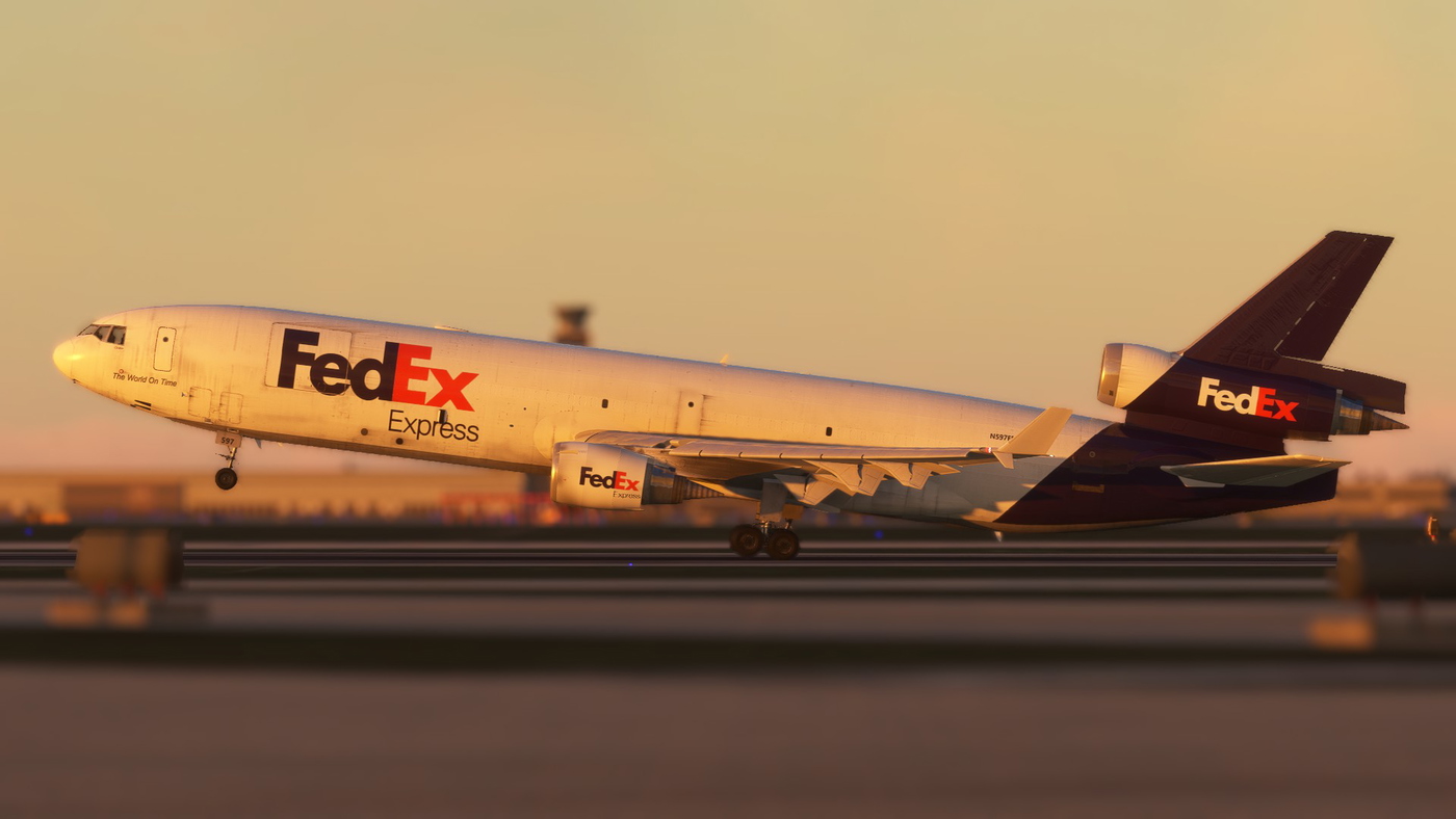 TFDI MD-11 FEDEX N597FE für Microsoft Flight Simulator | MSFS