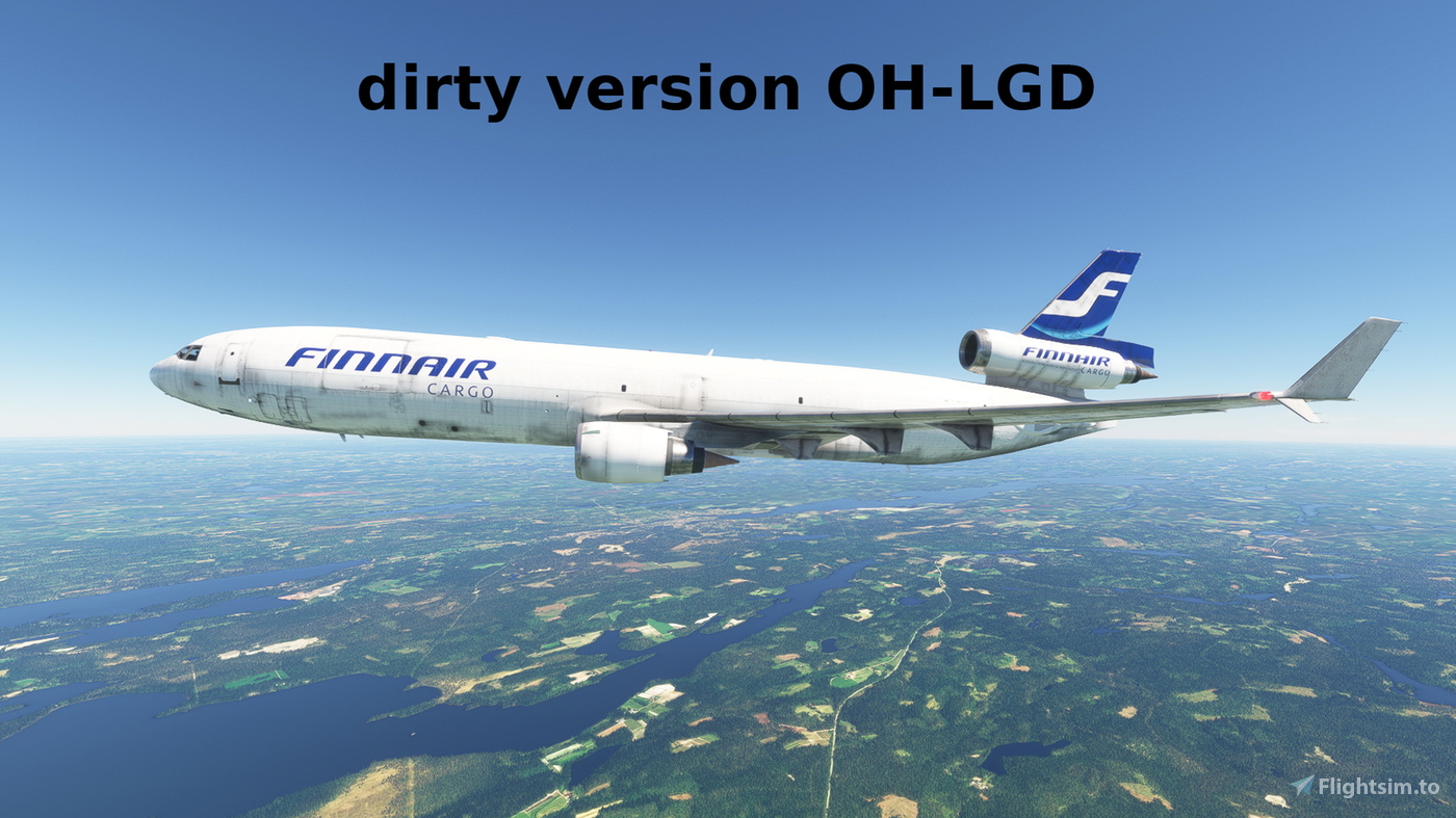 TFDi MD-11 Finnair Cargo (OH-LGC & OH-LGD) for Microsoft Flight Simulator | MSFS