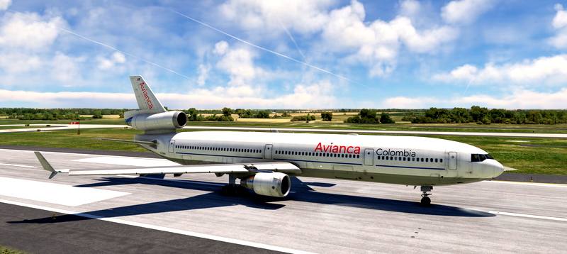 TFDI MD-11 PW Avianca Colombia [N278WA] for Microsoft Flight Simulator | MSFS