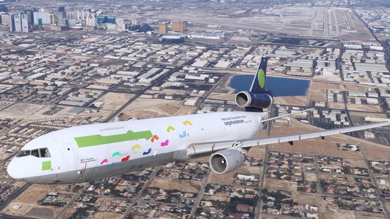 TFDI MD-11F FedEx N649FE (former Lufthansa D-ALCH) for Microsoft Flight ...