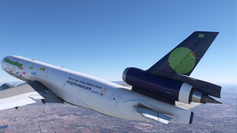 TFDI MD-11F FedEx N649FE (former Lufthansa D-ALCH) for Microsoft Flight ...