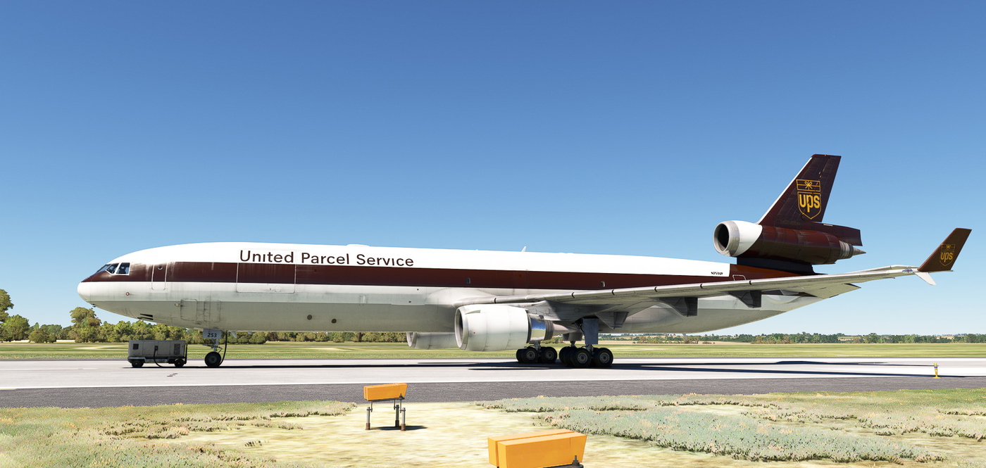 TFDI MD-11F GE UPS RETRO [N253UP] for Microsoft Flight Simulator | MSFS