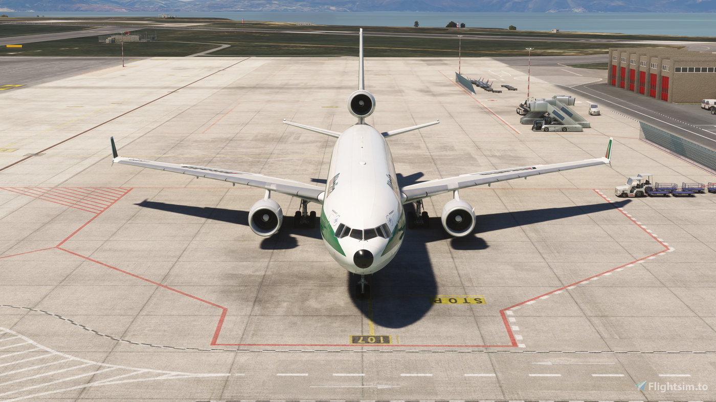 TFDi MD11 [GE PAX] Alitalia (2001-2003) I-DUPD 8k のために Microsoft Flight ...