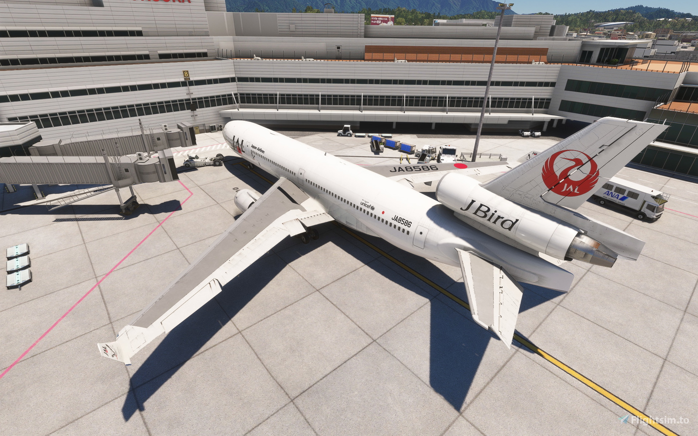 TFDI MD11 JAL J-Bird JA8586 PAX PW for Microsoft Flight Simulator | MSFS