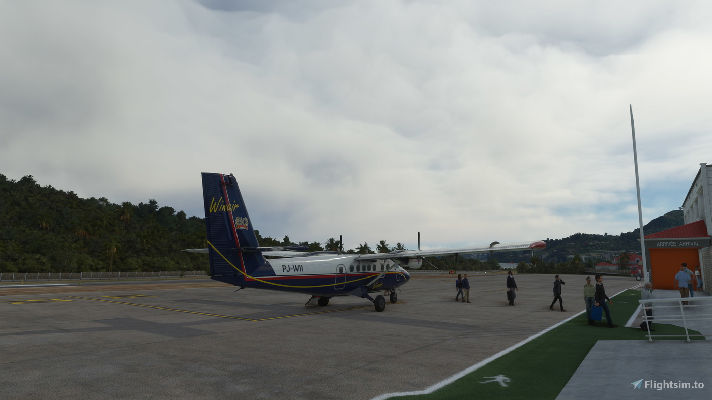 TFFJ (Gustaf III Airport, St Barts) GSX Profile - (superspud freeware ...