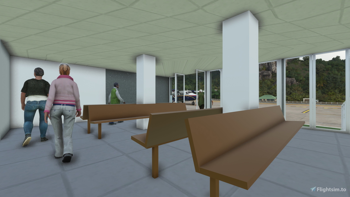 TFFJ (Gustaf III Airport, St Barts) GSX Profile - (superspud freeware ...