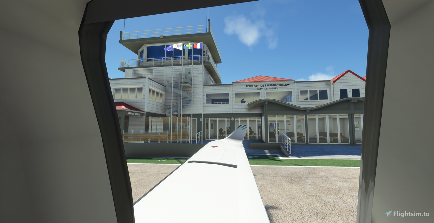 TFFJ - St Barthelemy/ Gustaf III Airport - Upgrade for Microsoft Flight ...