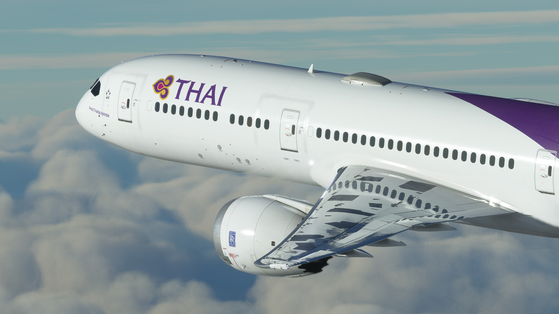 Thai Airways [HS-TWA] Boeing 787-9 HorizonSim [8K+4K] - MSFS Add-on ...
