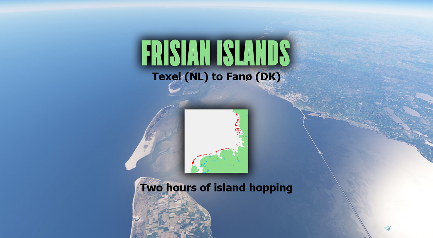 The Frisian Islands - v2 для Microsoft Flight Simulator | MSFS