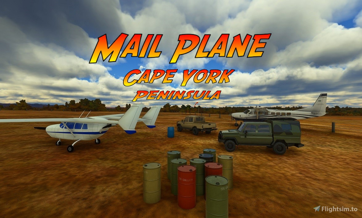 The Mail Plane (Cape York Peninsula) for Microsoft Flight Simulator | MSFS