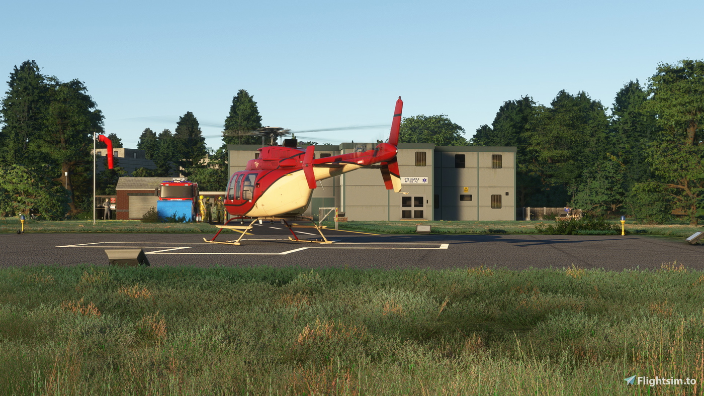 Thingwall Hyperbaric Medicine Unit Helipad - Wirral UK for Microsoft ...