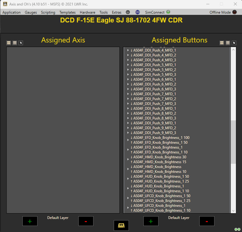 Thrustmaster MFD templates for AAO for Microsoft Flight Simulator | MSFS