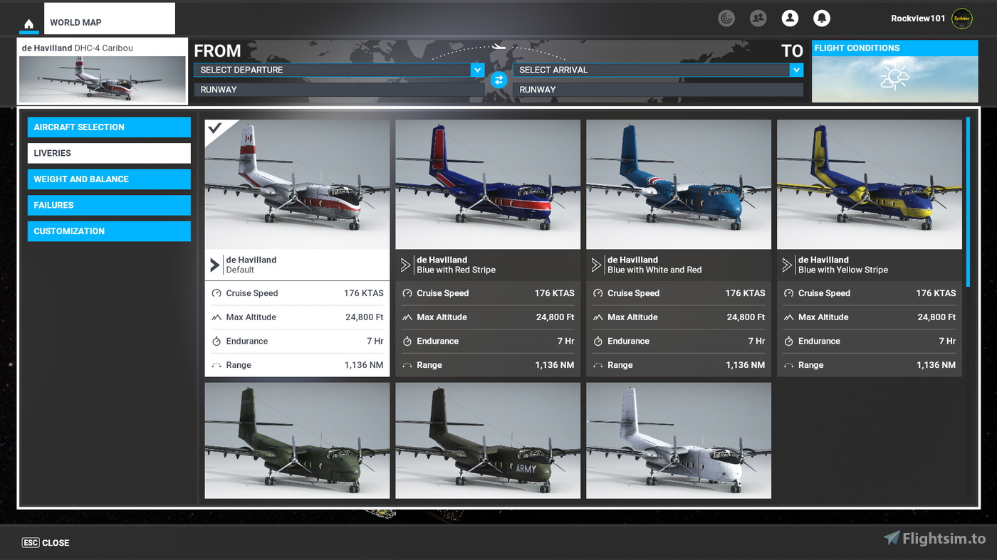 Thumbnail Replace - Caribou for Microsoft Flight Simulator | MSFS