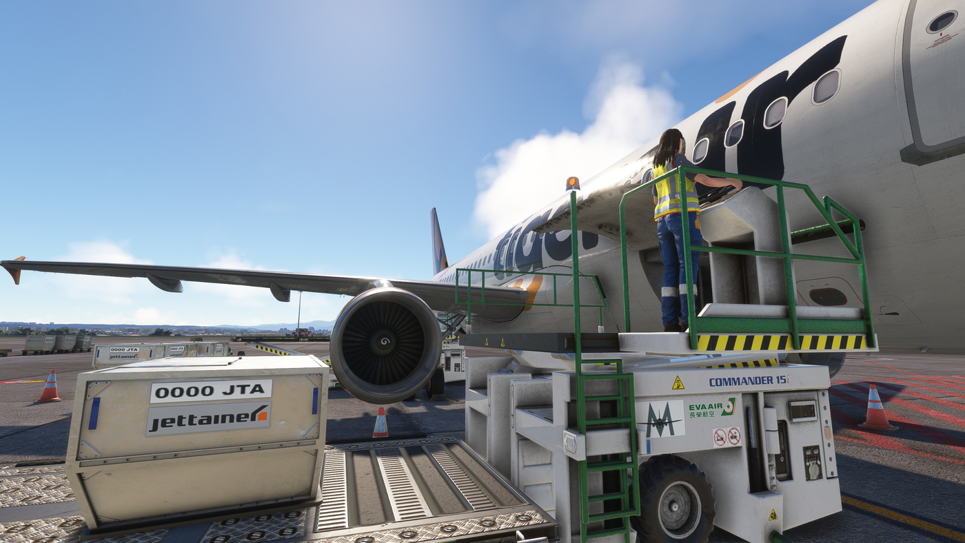 TigerAir Taiwan A320 B-50007 Livery For Fenix A320 pentru Microsoft ...