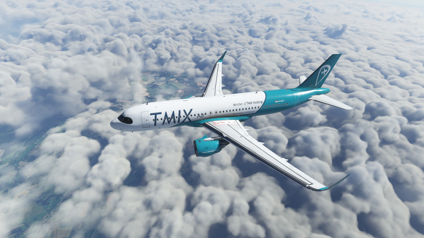 [A32NX] TMIX Airlines A320 Neo for Microsoft Flight Simulator | MSFS